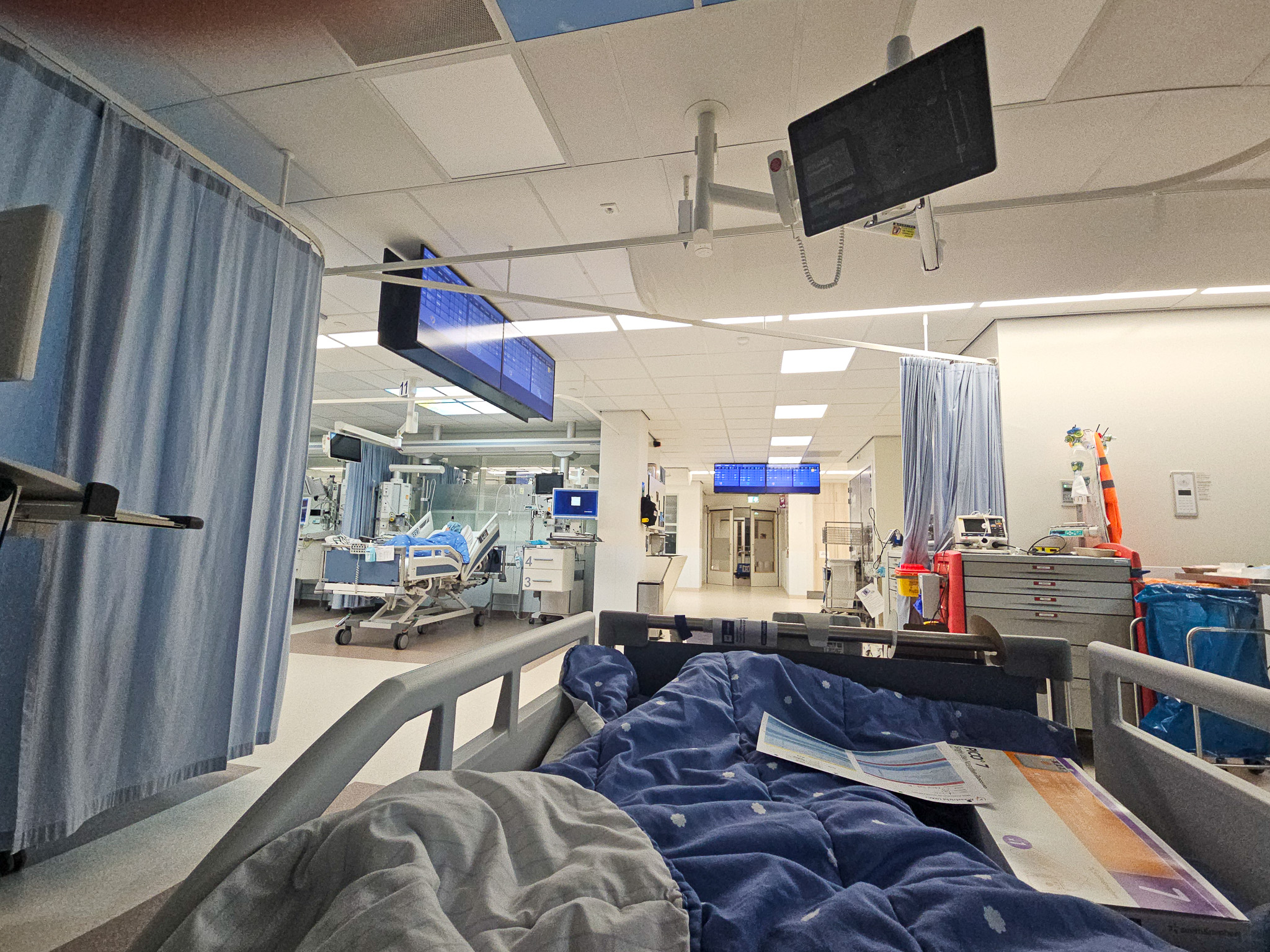 Reflecting on my hospital stay - Random Walks in the Low Countries